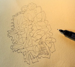 Bad Art - How to Fix Mistakes? - Peony and Parakeet