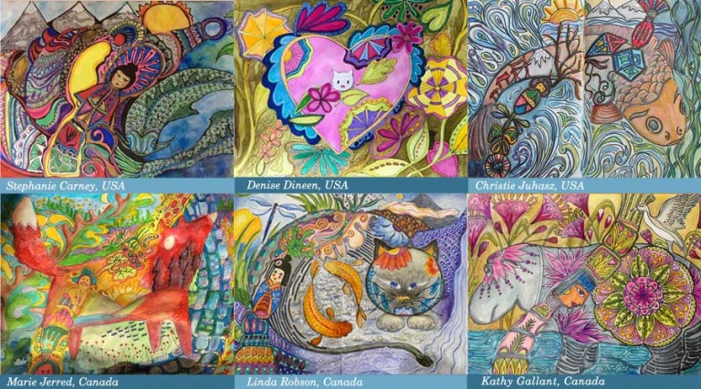 Drawing Factory - a mini-course for creating easy line drawings and ...