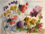 Flower Art Inspiration - Floral Designs, Watercolors, Acrylic Paintings