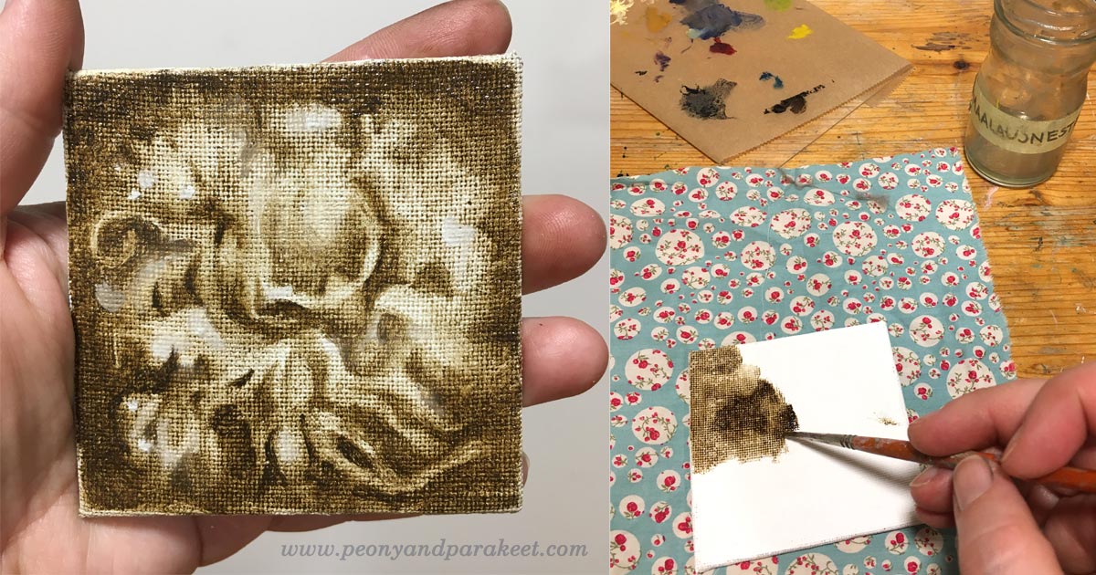 Creating Small-Sized Art - Watch the Recording of a Live Broadcast!