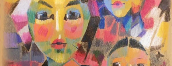 Innovative Portraits - Online Art Class for Mixed Media Artists